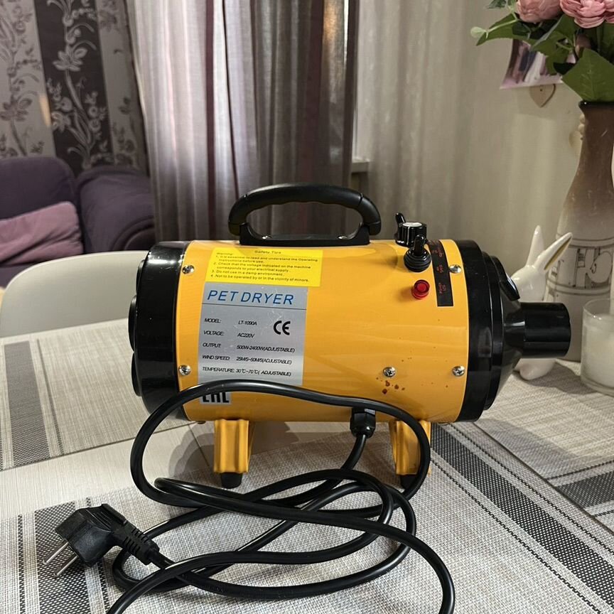 Фен компрессор для собак