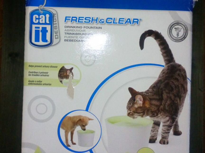 Фонтан для кошек Hagen Fresh & Clear новый