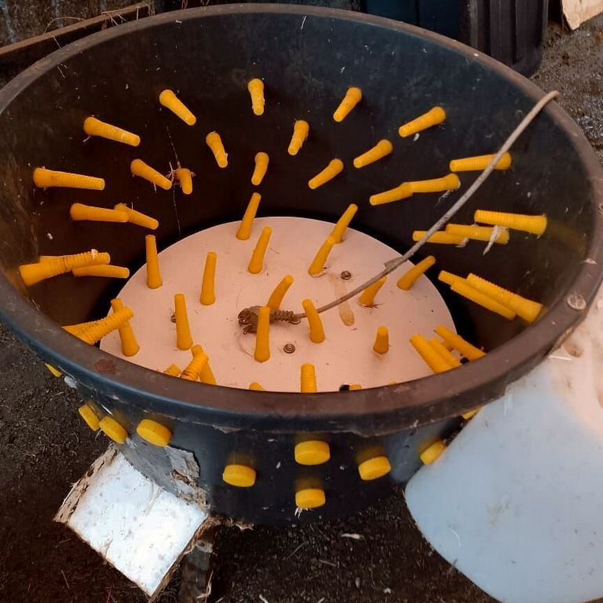 Перосъемная машина бу для кур