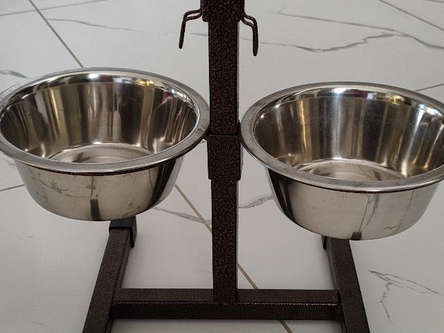 Кормушка для собак, телескопическая