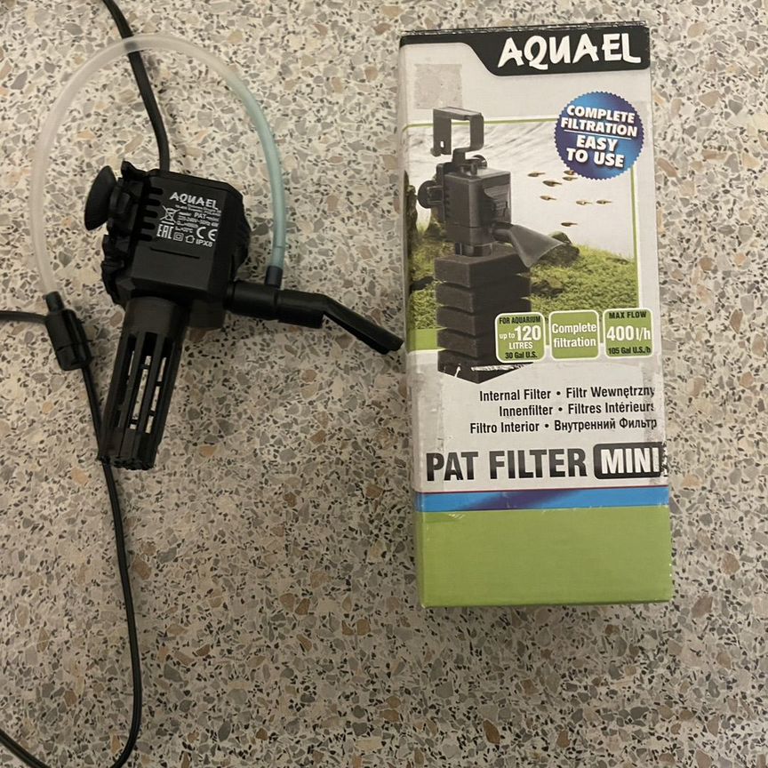 Продам фильтр aquael pat mini до 120л