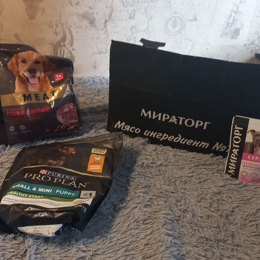 Корм для собак, разный