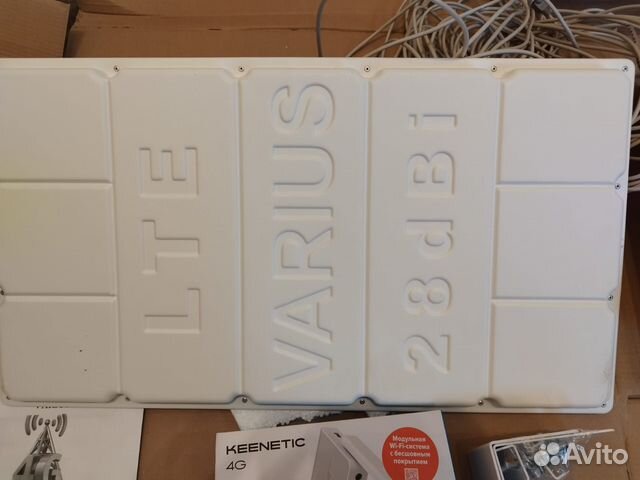 4G LTE антенна varius mimo 2х28 DBI (UTP) купить в Санкт-Петербурге ...