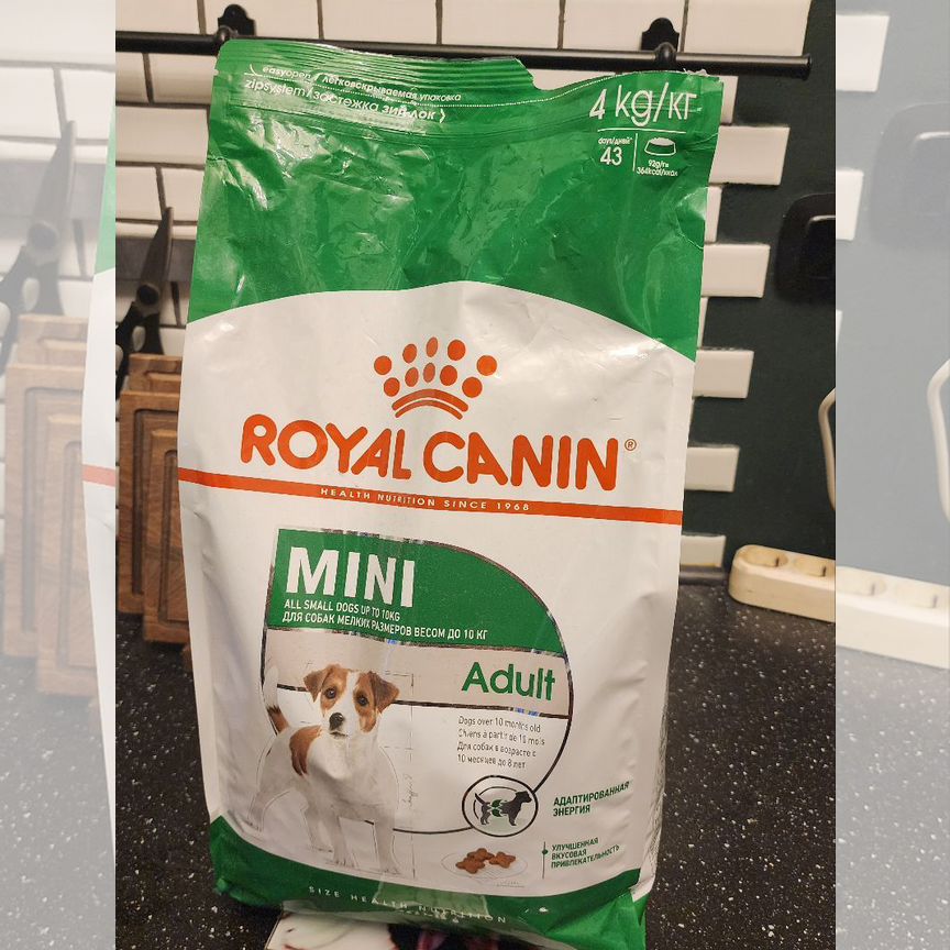 Корм для собак royal canin mini adult