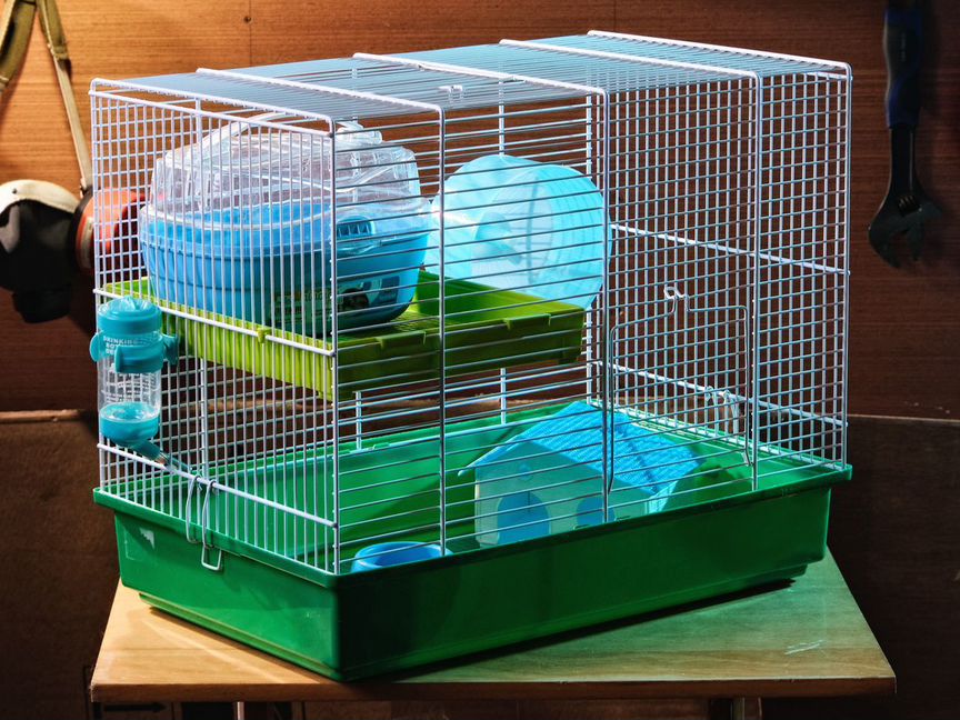 Клетка 2-х этажная для хомяка, крысы