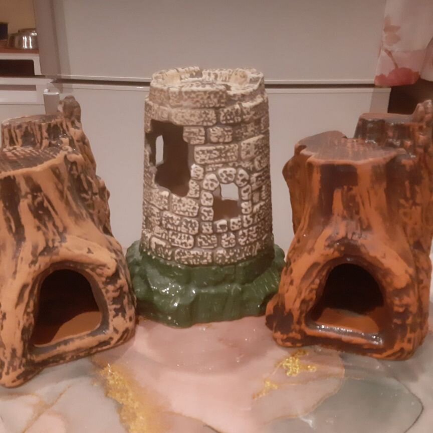 Керамические камни для аквариума