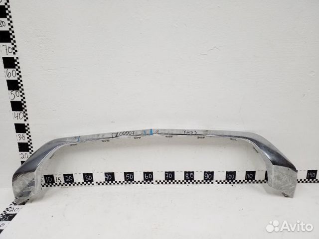 Накладка хром переднего бампера Mercedes Benz GLC купить в Москве ...