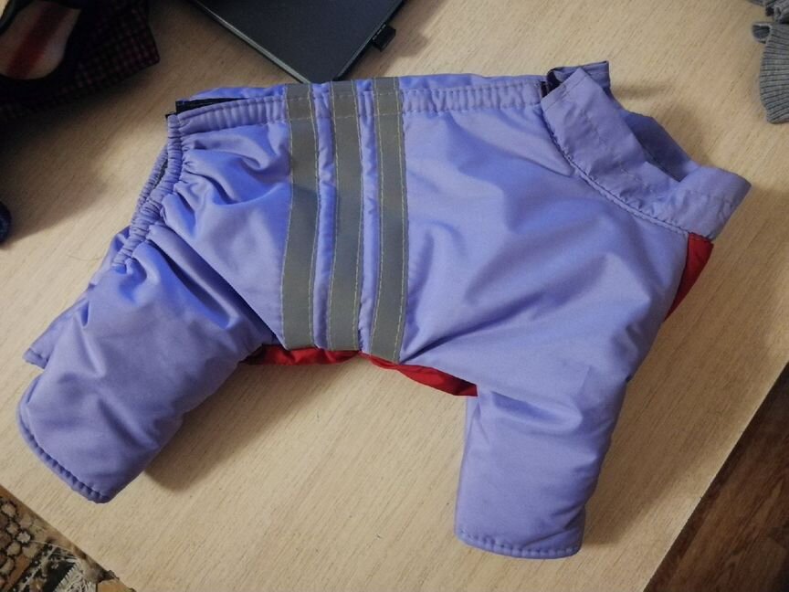 Зимний комбинезон пуховик для собак