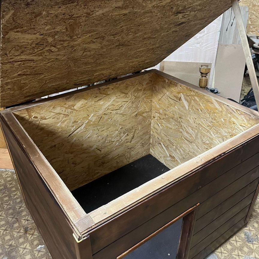 Будка для собаки утепленная