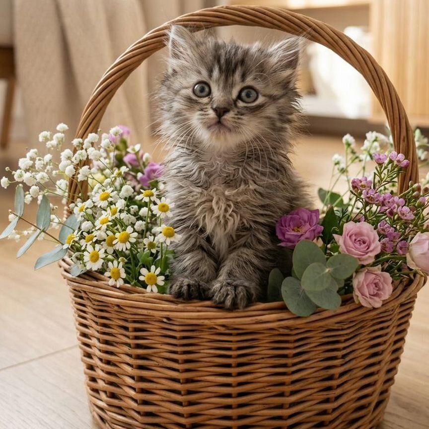 Котёнок в добрые руки