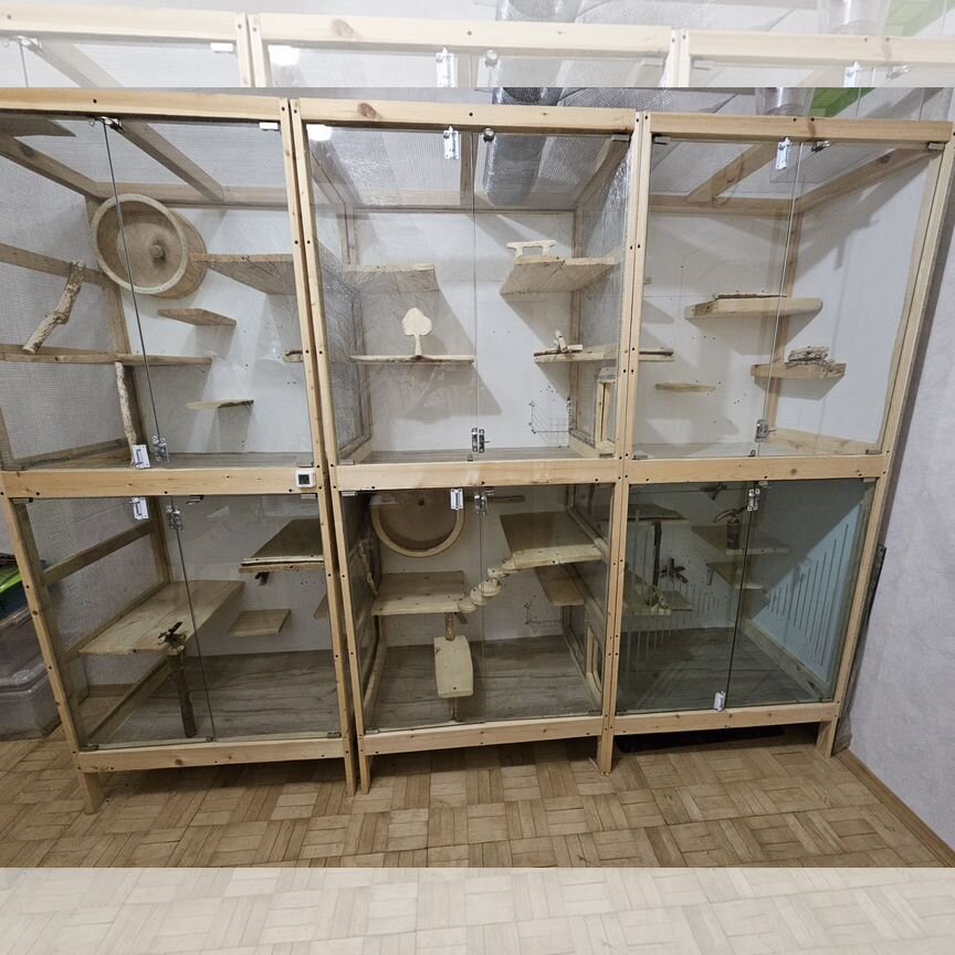 Витрина для шиншилл