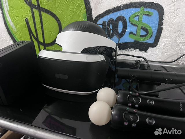PS VR 1(2рев) +мувы+игры купить в Москве | Электроника | Авито
