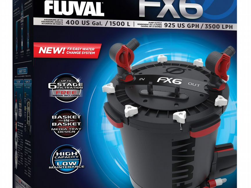 Внешний фильтр Fluval fx6 б/у