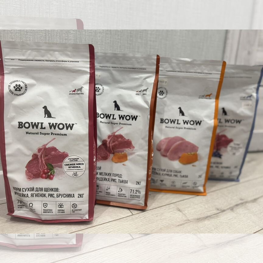 Корм для собак bowl wow