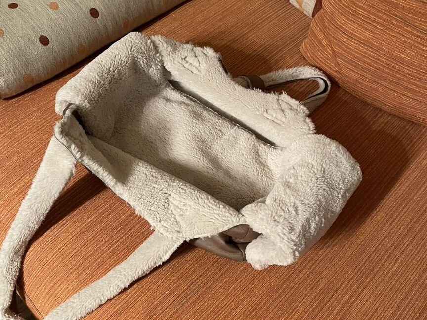 Сумка кожаная доя переноски мелкого животного