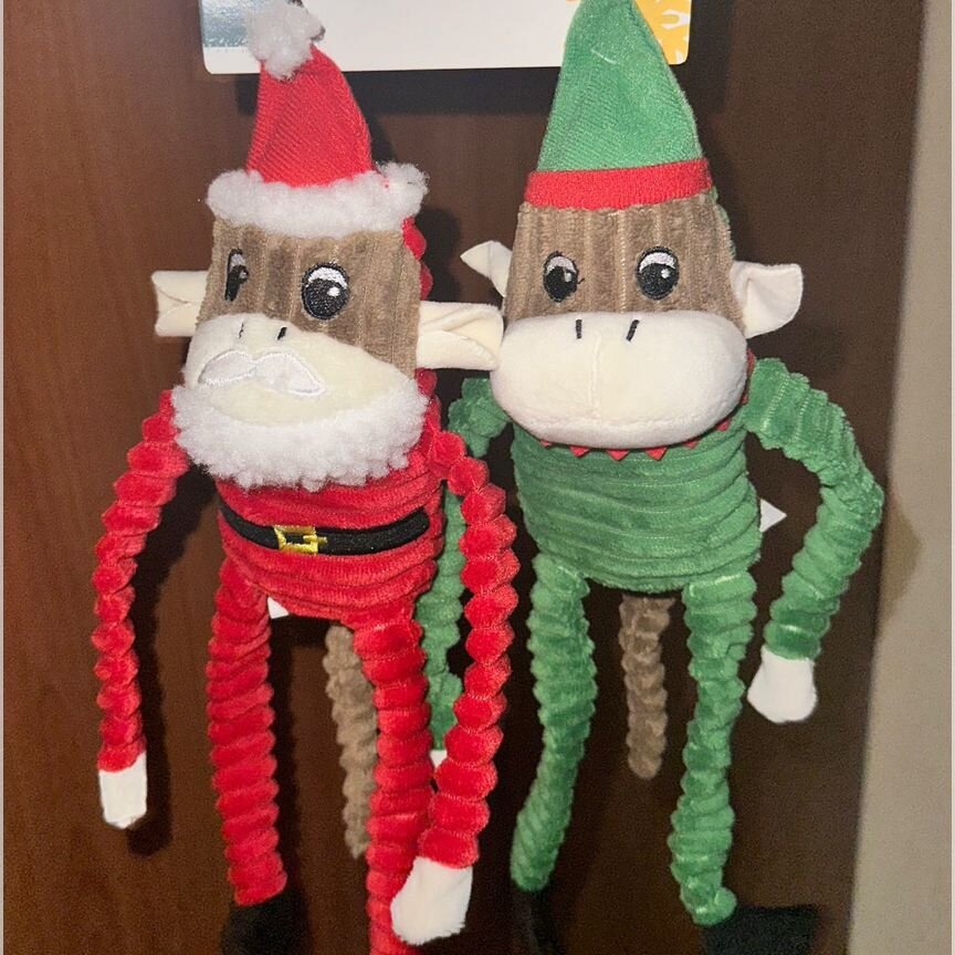 Мягкие игрушки для собак пищалки