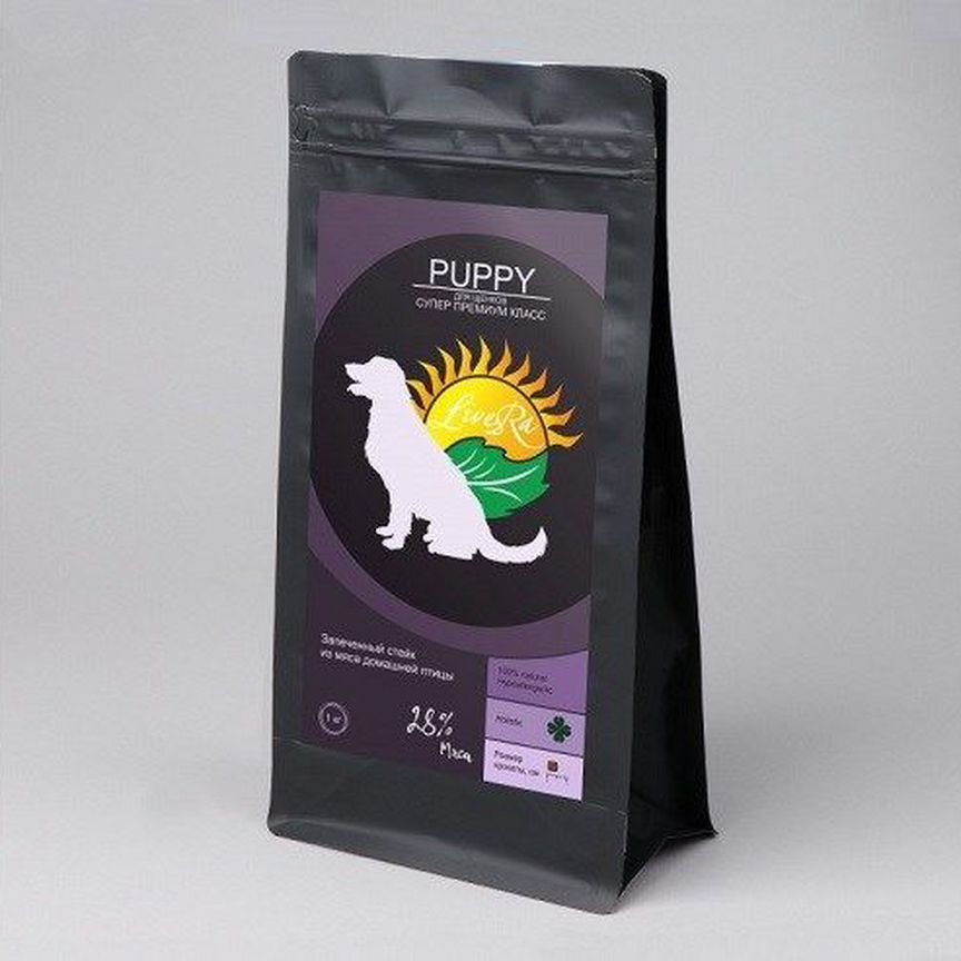 Корм 700г LiveRa Puppy для щенков