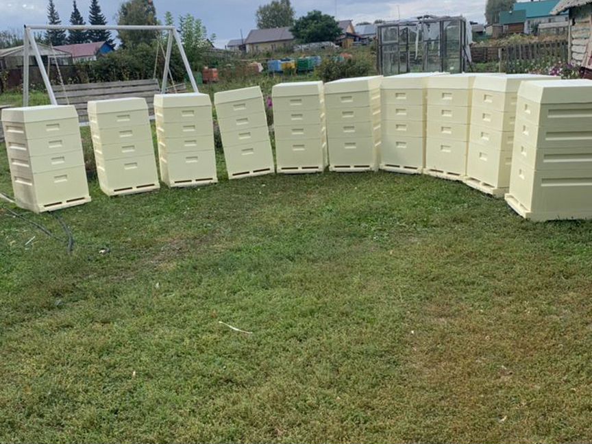 Улья, корпуса, магазины 12-6 рамок (ппу пенополиур