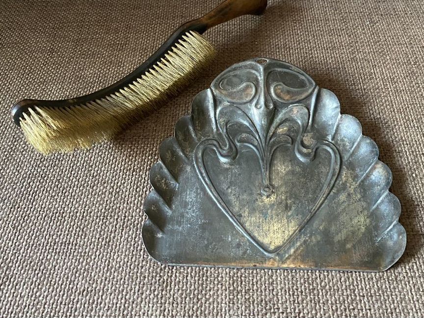 Совок и щётка винтаж XIX век