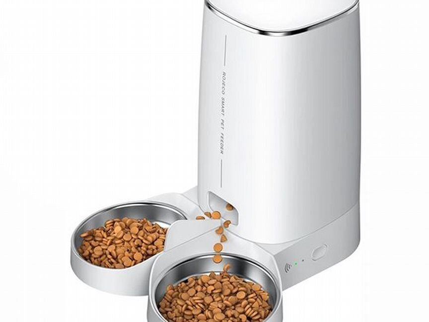Кормушка Xiaomi Rojeco 4L Pet Feeder wifi Double