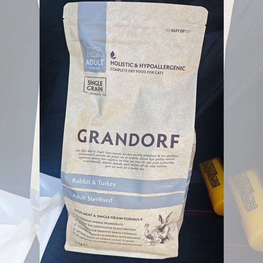 Корм для кошек grandorf 2 кг