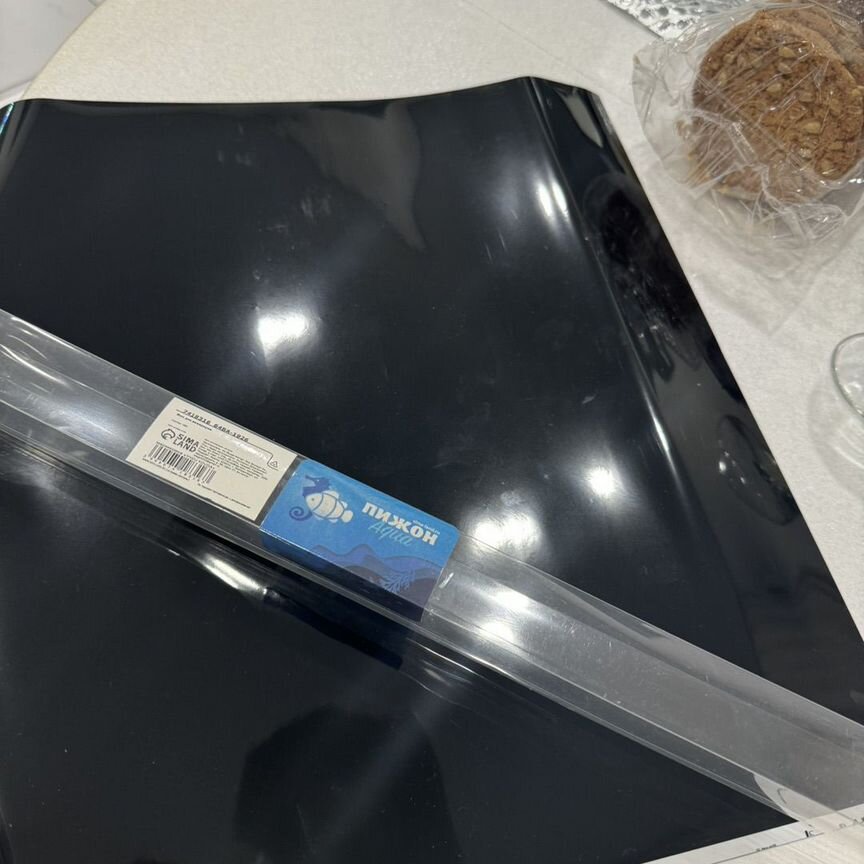 Черный/синий фон для аквариума