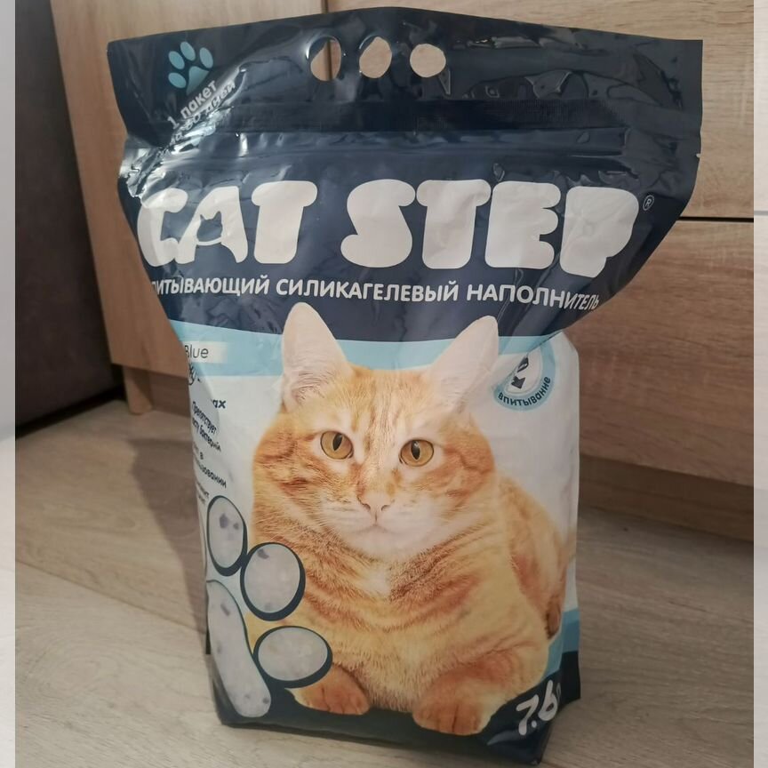 Наполнитель силикагелевый Cat Step