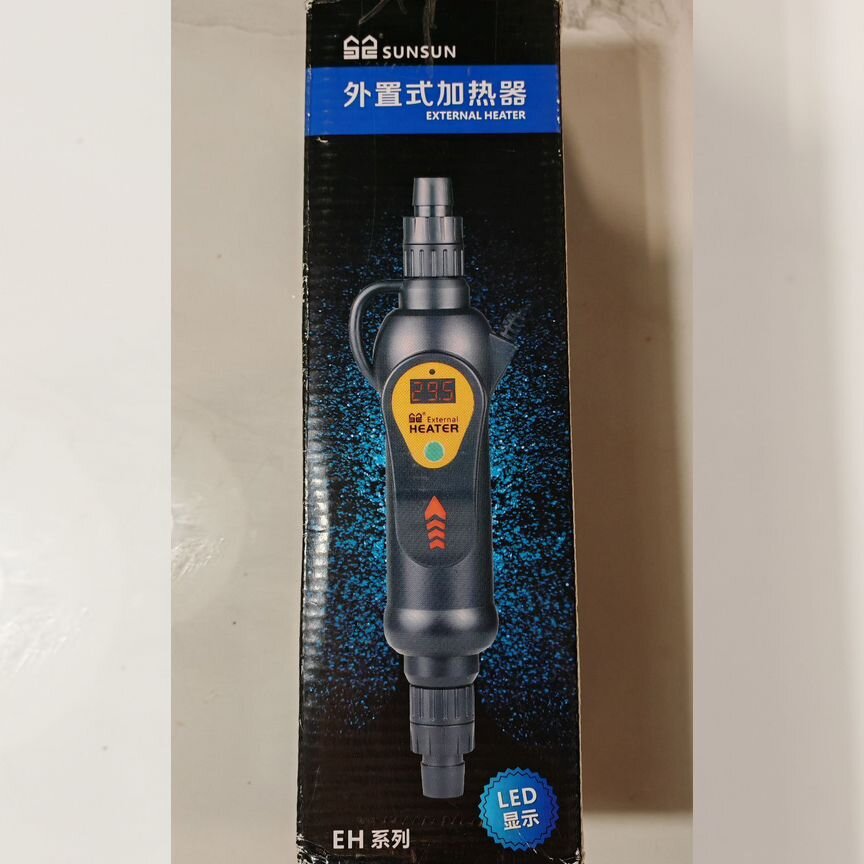 Проточный нагреватель для аквариума Sunsun EH-500