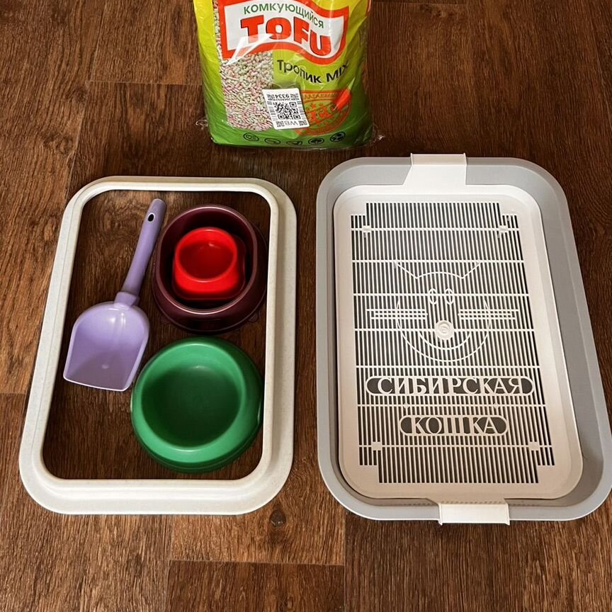 Лоток для кошек новый