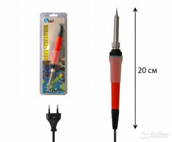 Паяльник 093B в сеть без регулировки купить в Москве с доставкой ...