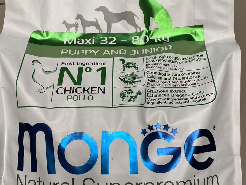 Корм для собак monge 12 кг