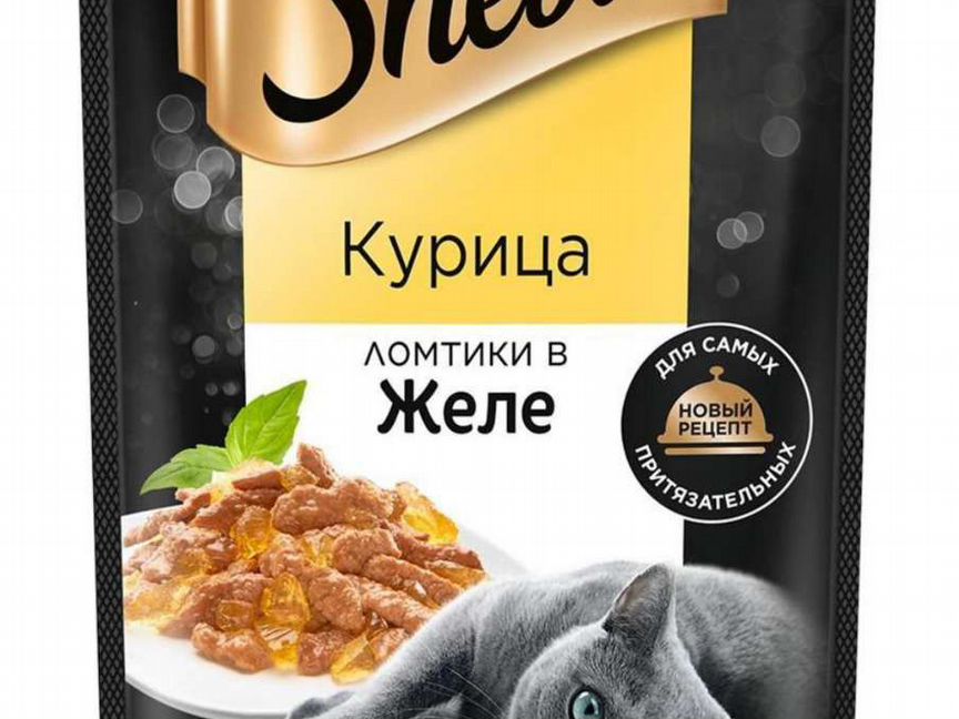 Кошачий корм влажный Sheba 75гр