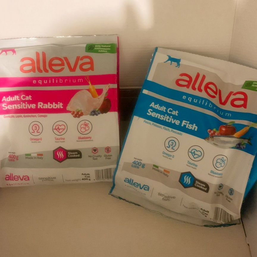 Корм для кошек Alleva