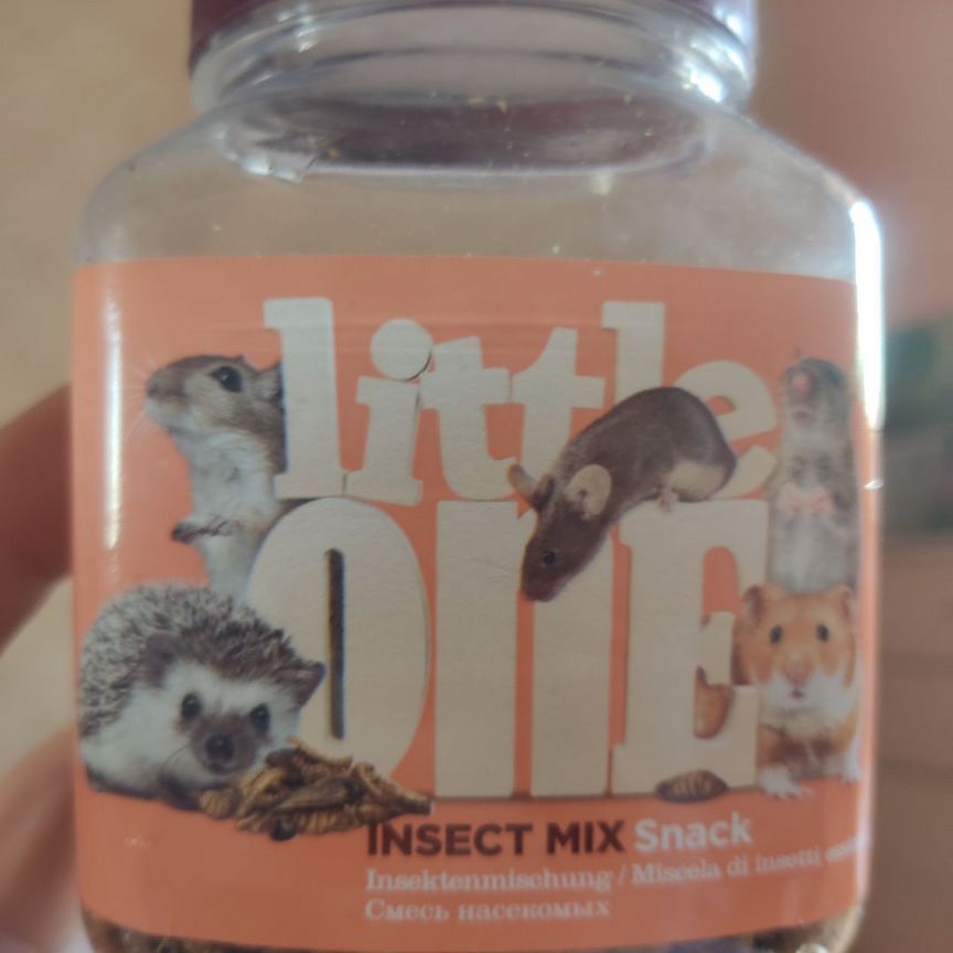 Смесь насекомых червяки для грызунов и крыс