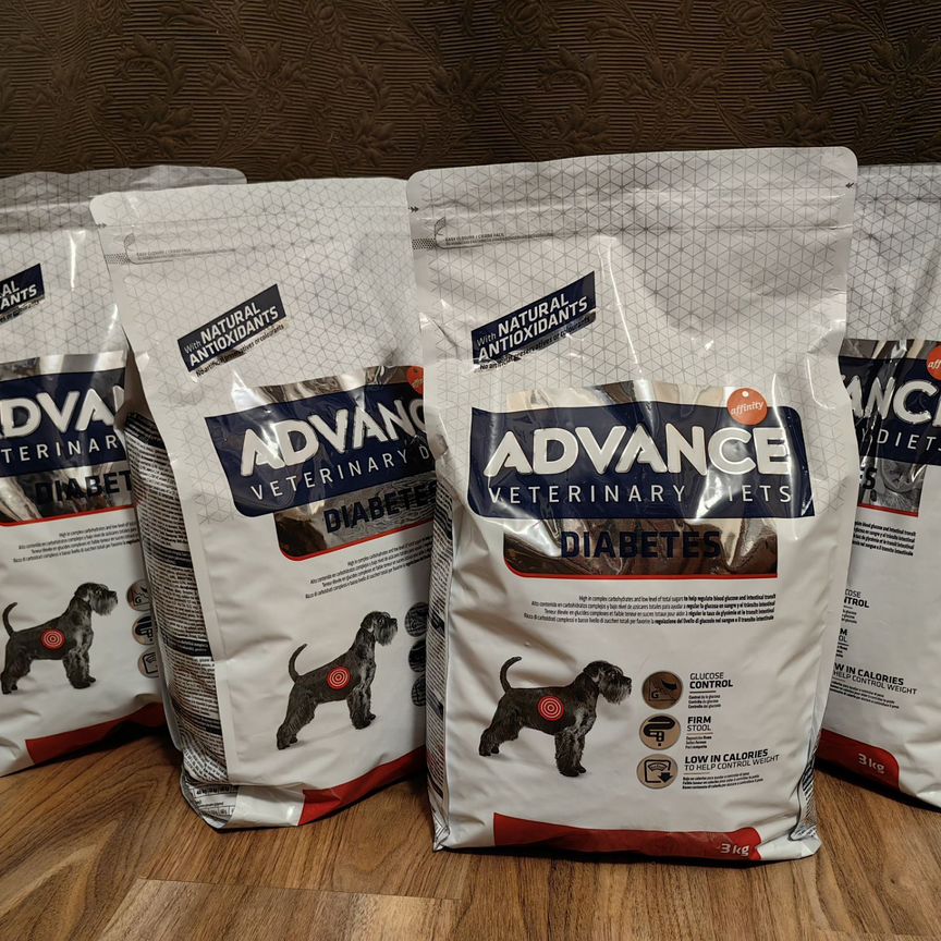 Корм Advance diabetes 3 кг для собак