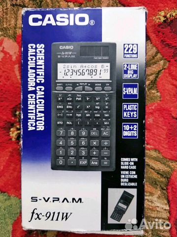 Калькулятор Casio fx-911w на з/ч, Citizen CLD-742N купить в Москве ...