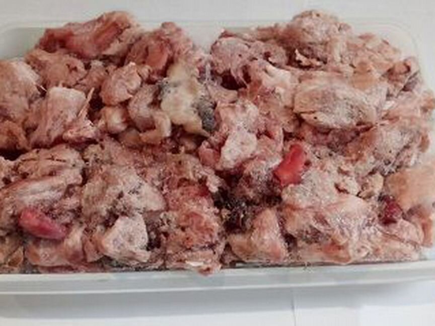 Мясо индейки для собак рубленое