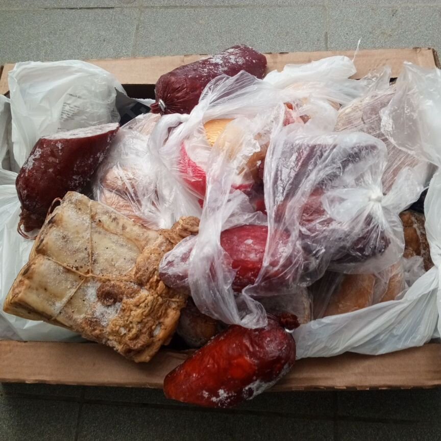 Колбаса грудинка копчёная для собак