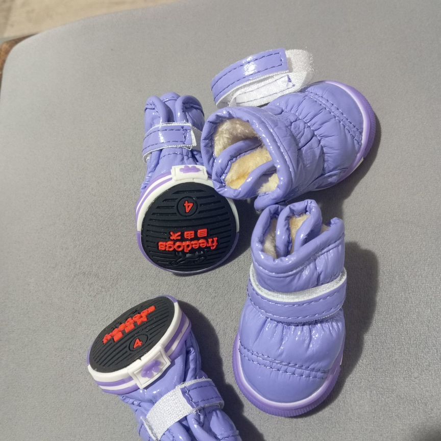 Теплые кеды для собак Freedogs 4 размер