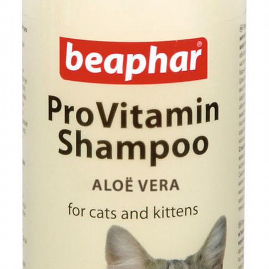 Beaphar шампунь с алое вера для кошек с чувствител