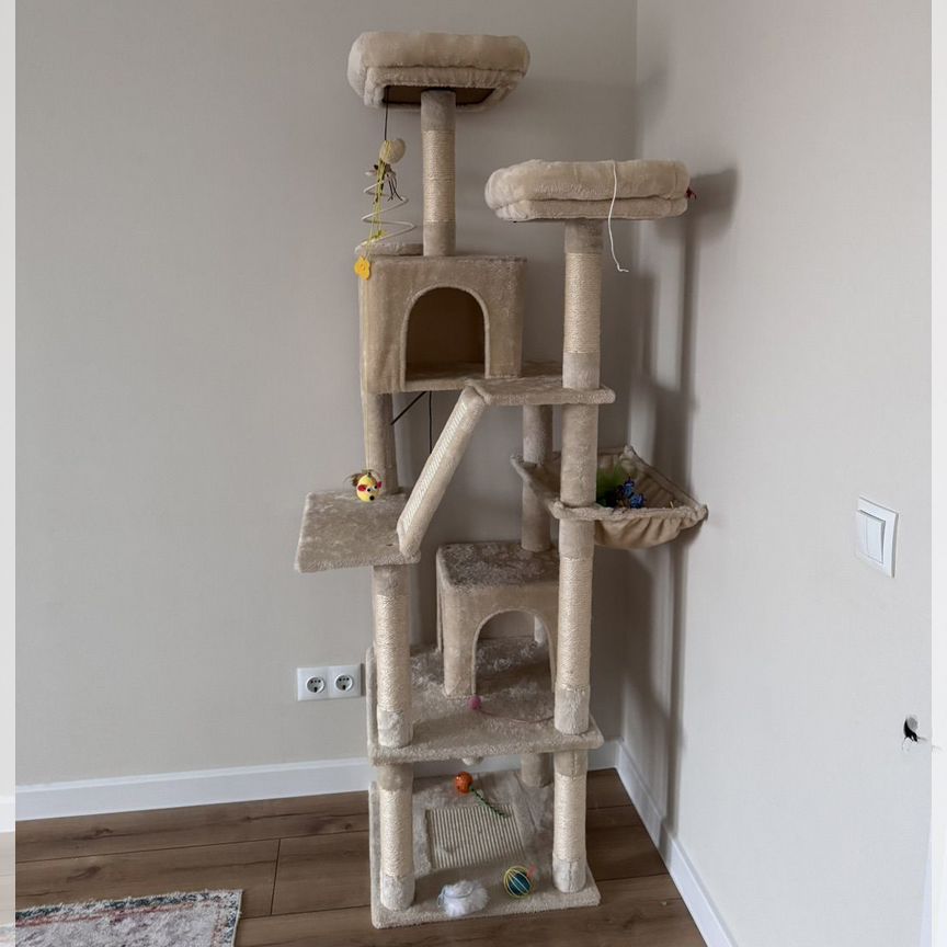 Когтеточка домик для кошки