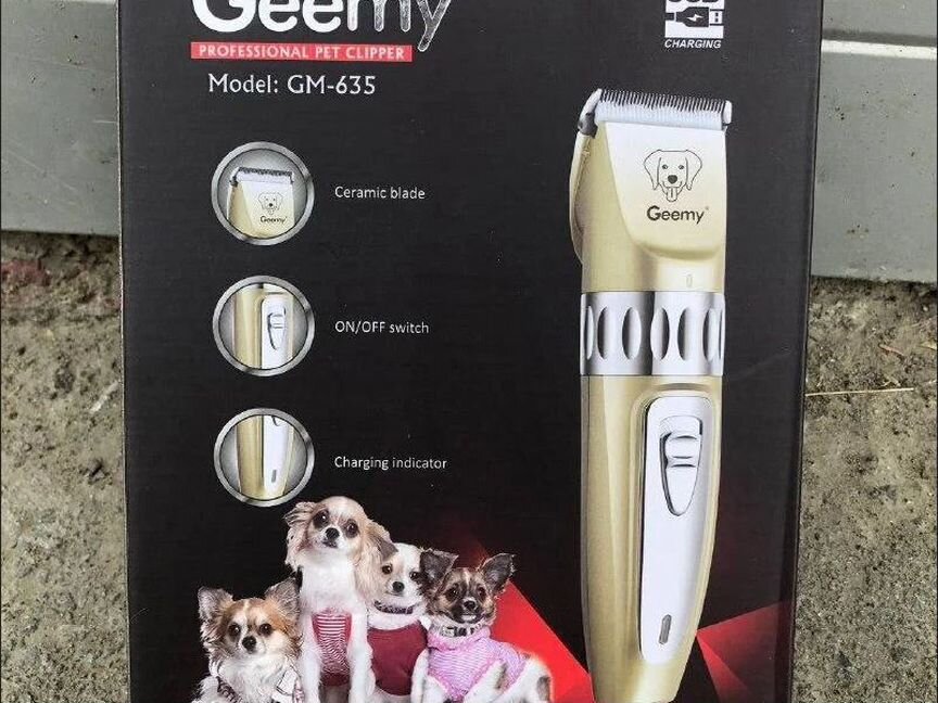 Триммер для стрижки животных geemy GM-635
