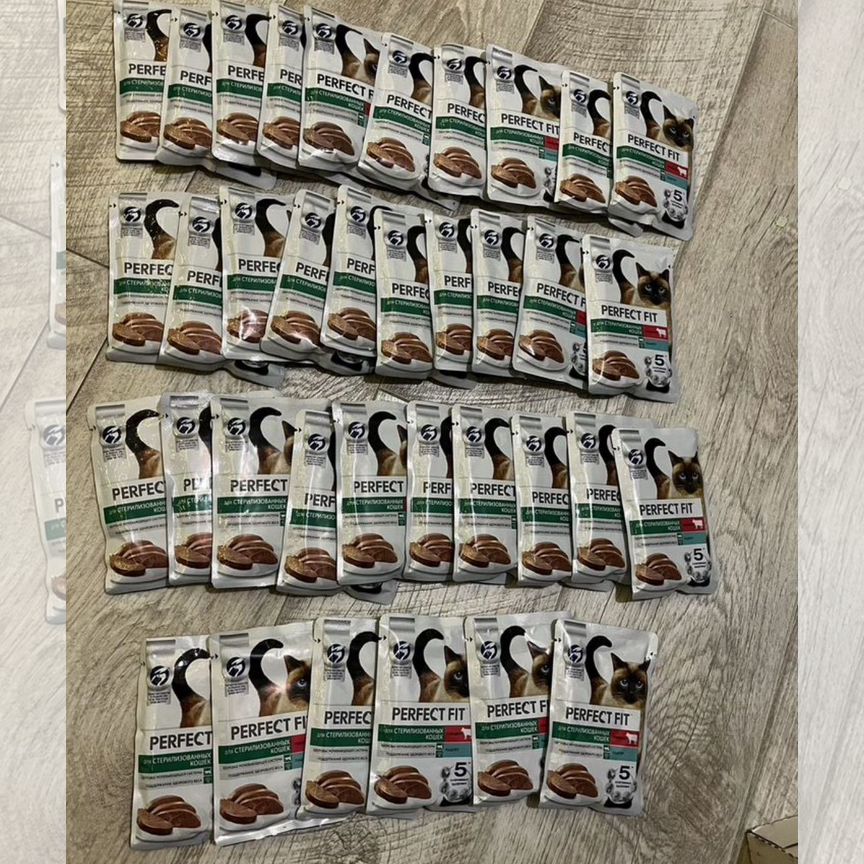 Корм для кошек перфект