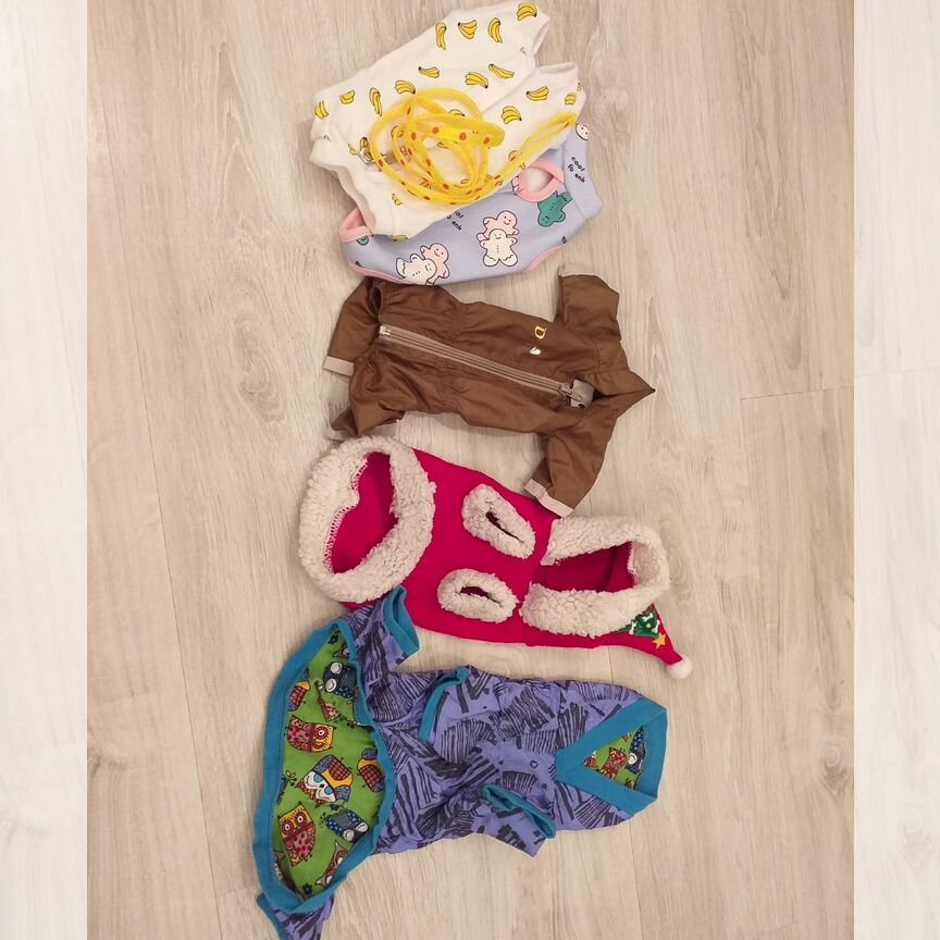 Одежда для маленьких собак пакетом