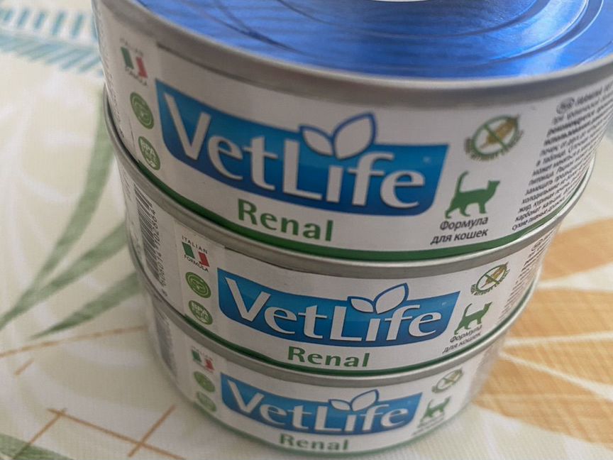 Корм лечебный кошка VetLife Renal