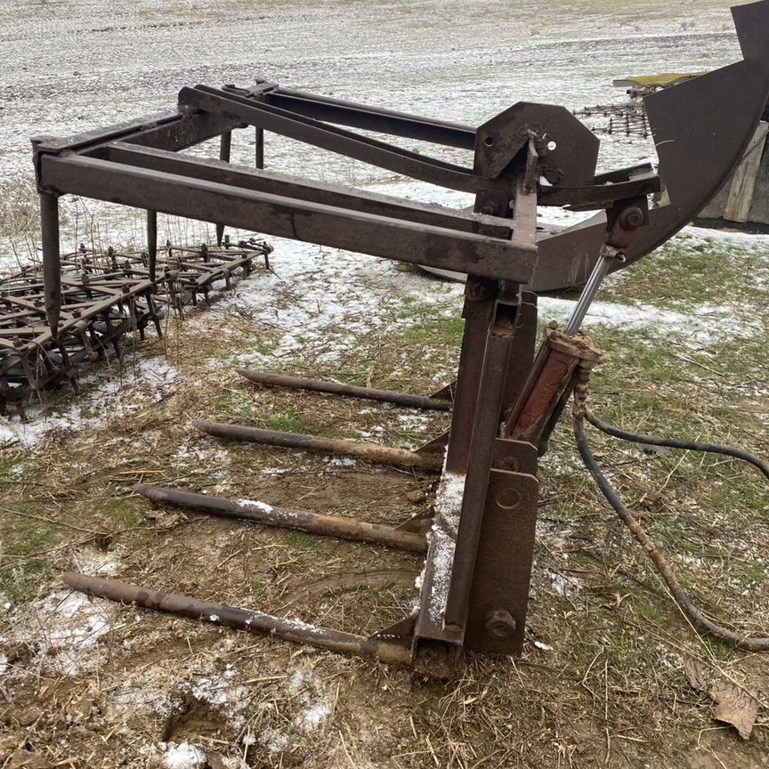 Вилы для погрузки сена соломы