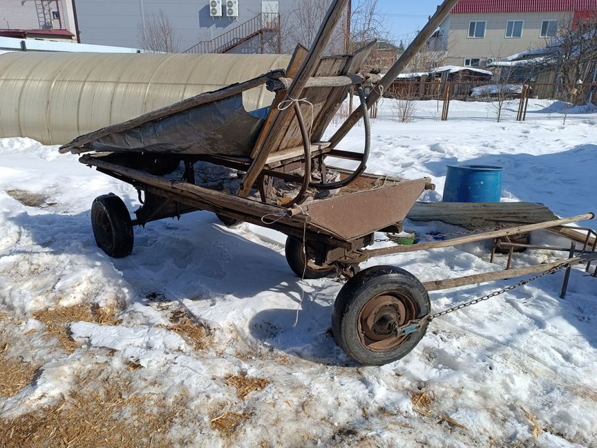 Тележка для лошади сани сбруя