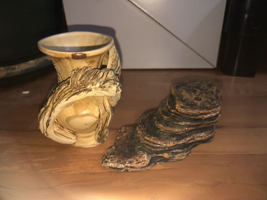 Домики для аквариума и градусник