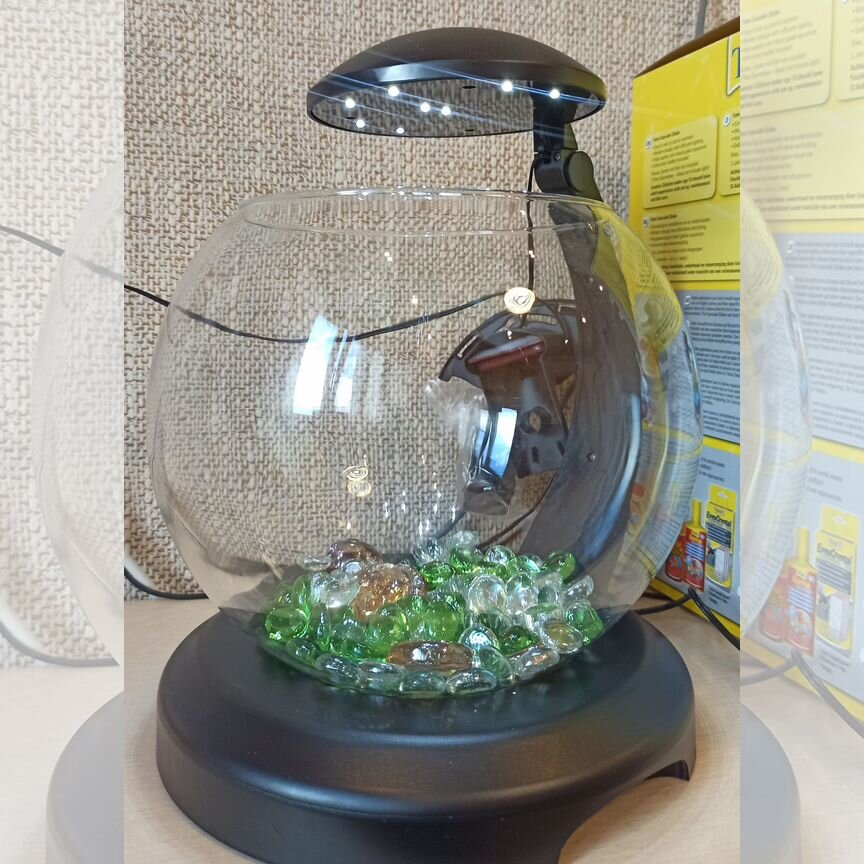 Аквариум tetra cascade globe 6,8 л
