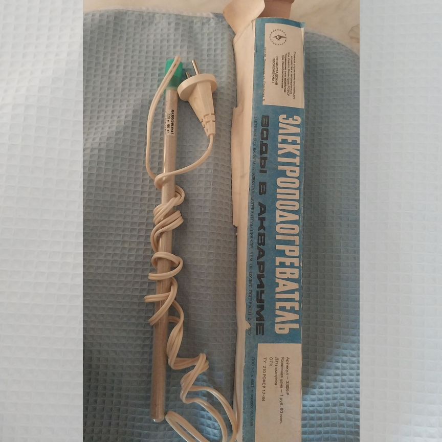 Электроподогреватель для воды в аквариуме